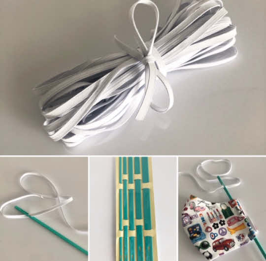 hier finden sie eine auswahl an gummiband und einziehhilfen